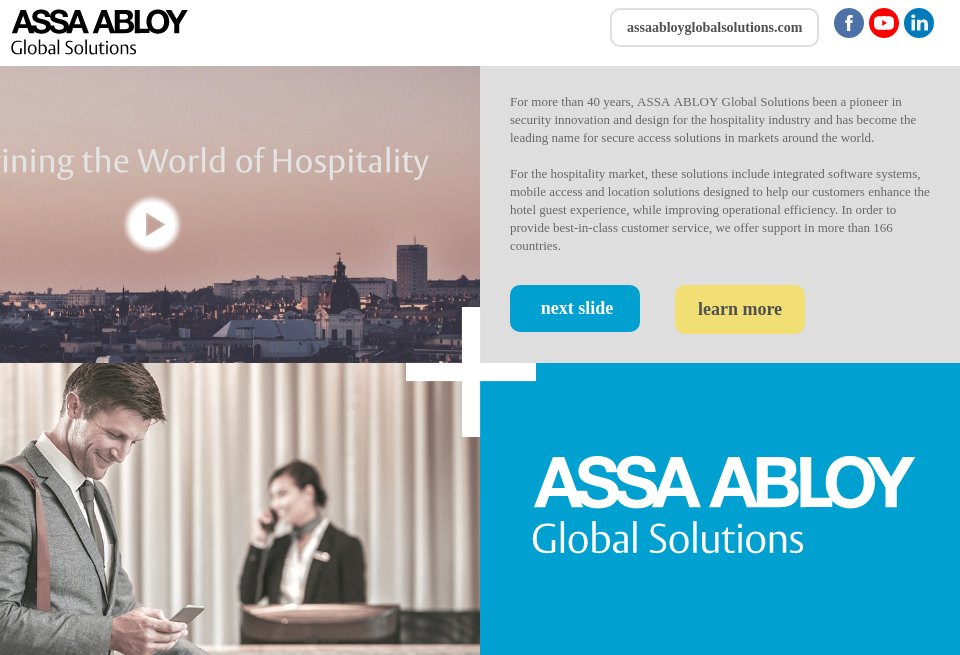 ASSA ABLOY Global Solutions - The New Hotelier | Issue 1 | March 2020